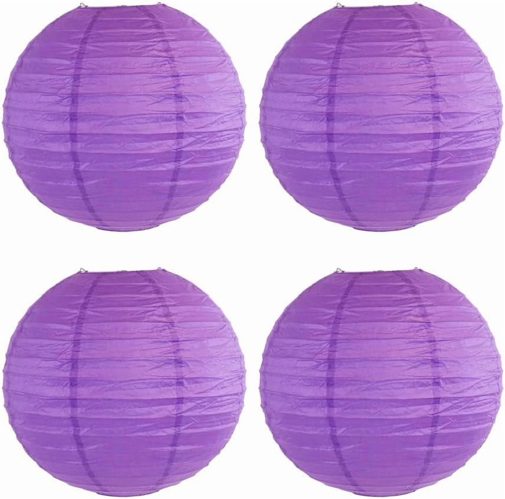 4Pcs Paper Lanterns Paper Lamp Shade Chinese Japanese Hanging Paper ...