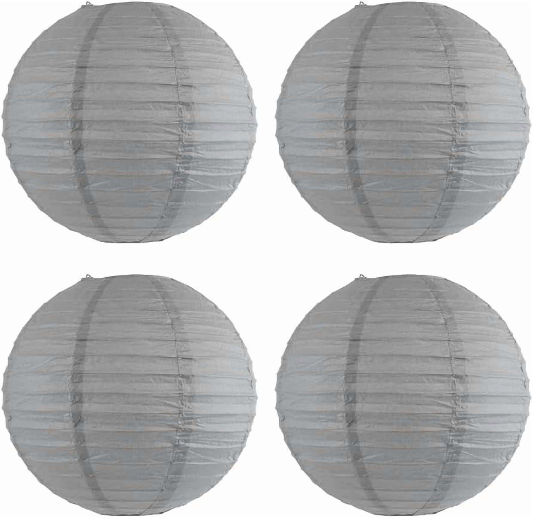 4Pcs Paper Lanterns Paper Lamp Shade Chinese Japanese Hanging Paper ...
