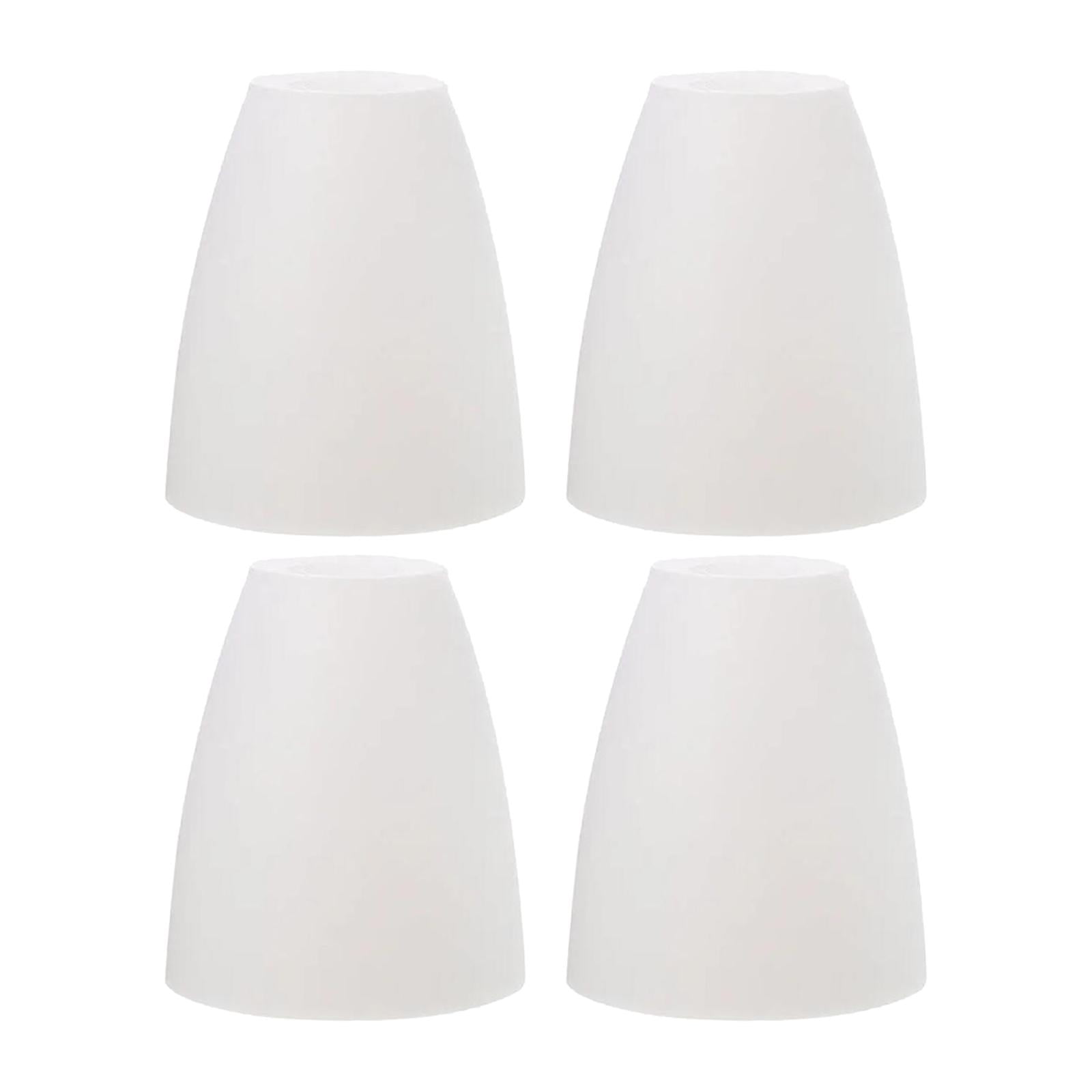 4Pcs Pendant Lampshade Light Bulb Cover, Light Fixture Shade Hanging ...