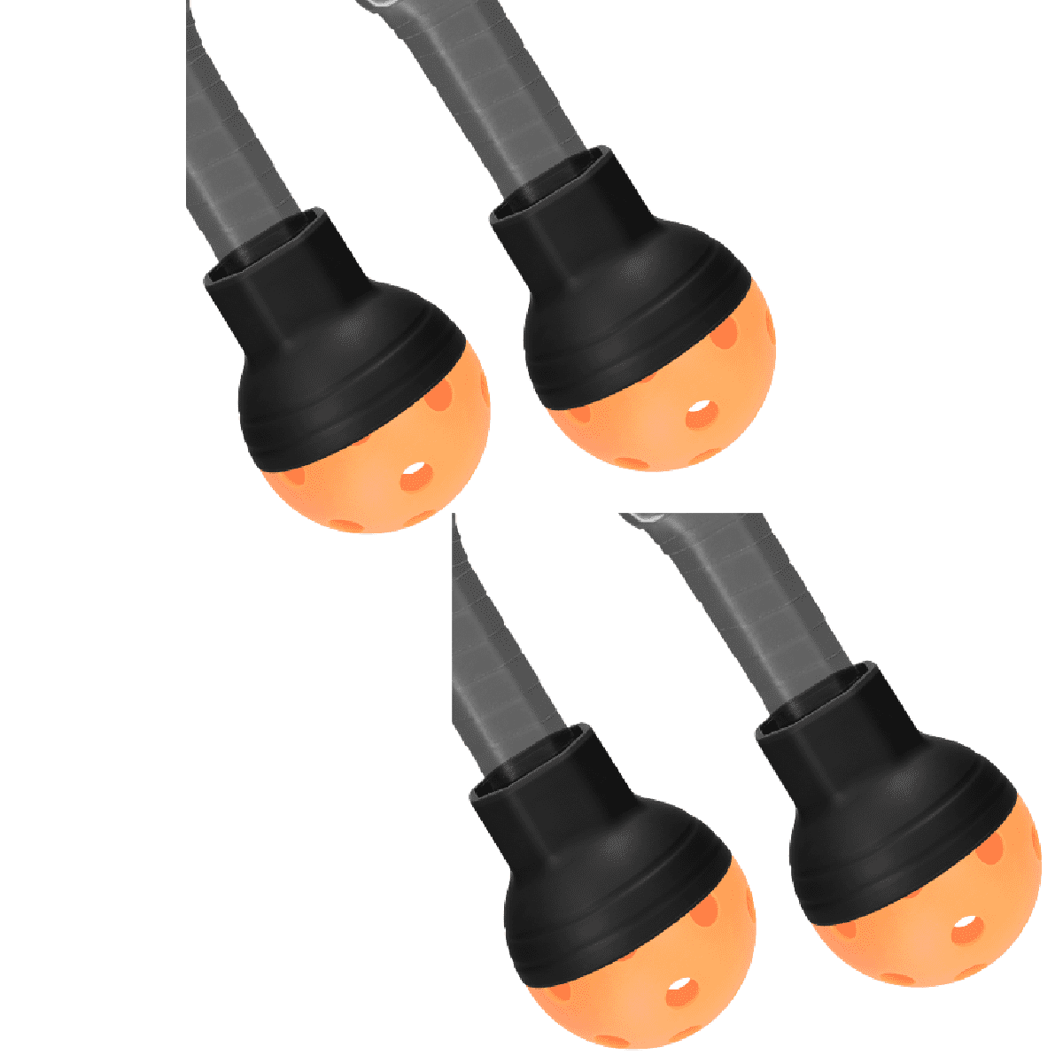 TRIANU 4Pcs Silicone Pickleball Ball Retriever, Universal Picker Upper ...