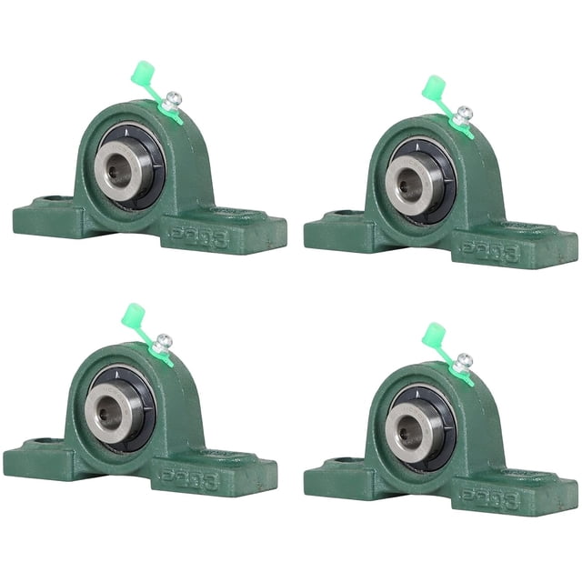 4Pcs Pillow Block Bearings UCP201-8 Pillow Block Bearing 1/2 Inch Bore ...