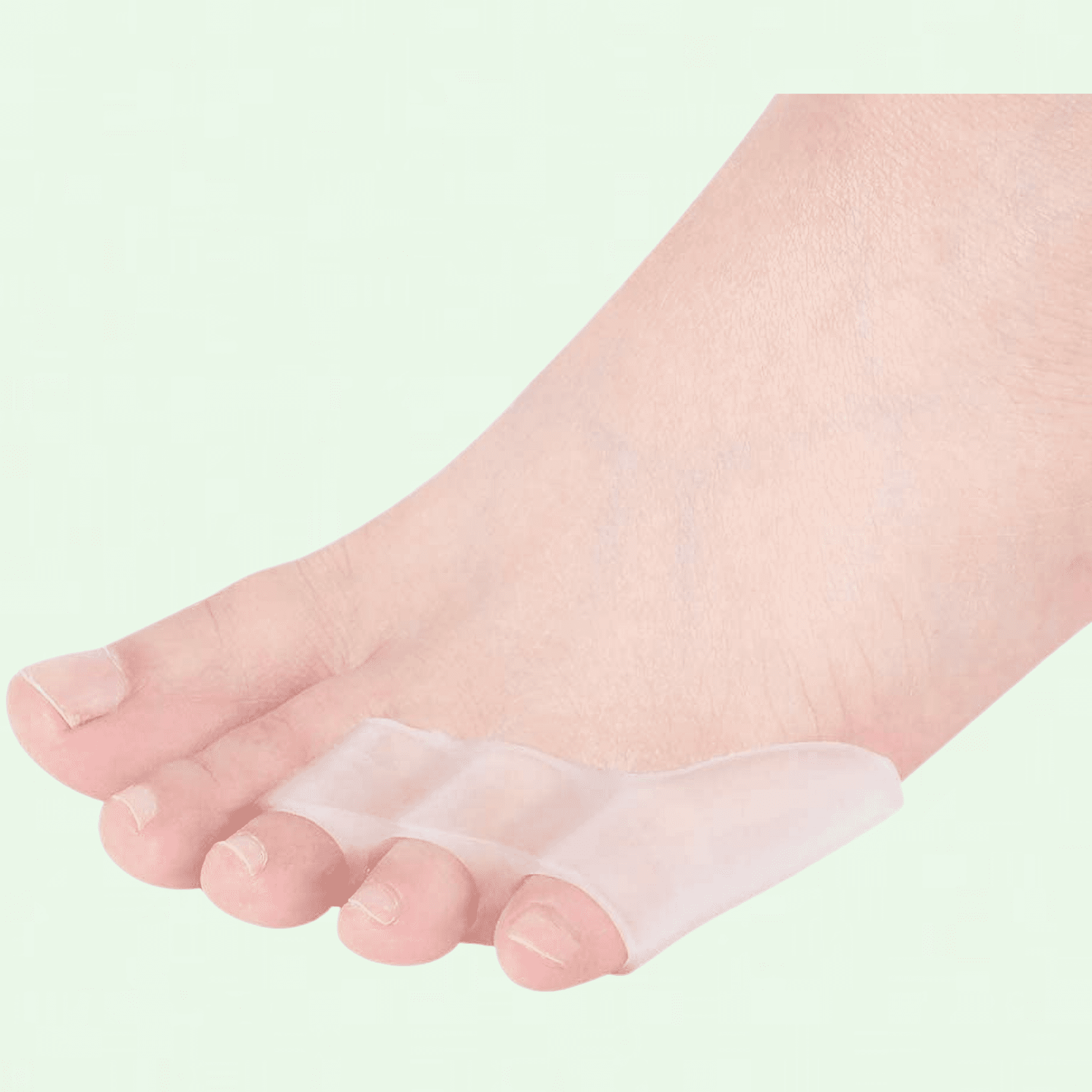 Soft Gel Toe Spacers Toe Corrector for Overlapping Toes - Pack of 4 ...