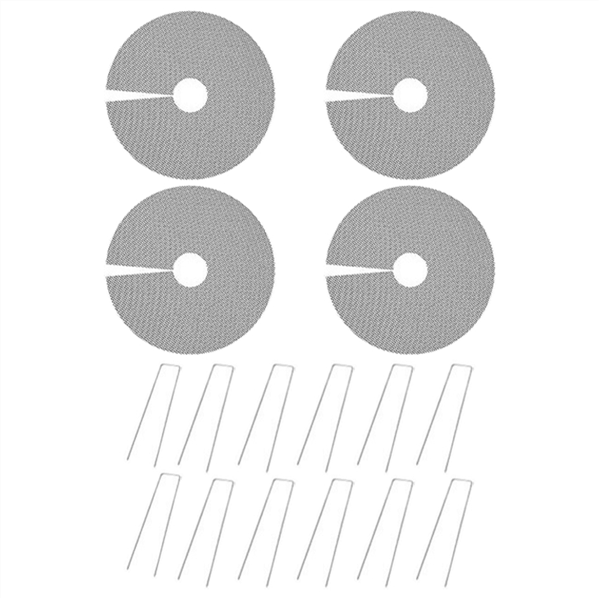 4Pcs Plant Pot Grids-Cuttable Plant Pot Soil Covers-Indoor Plant Pot ...