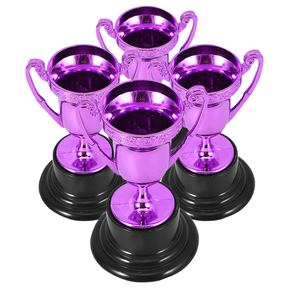 4Pcs Plastic Mini Trophy Plastic Trophy Models Plastic Trophy Toys ...