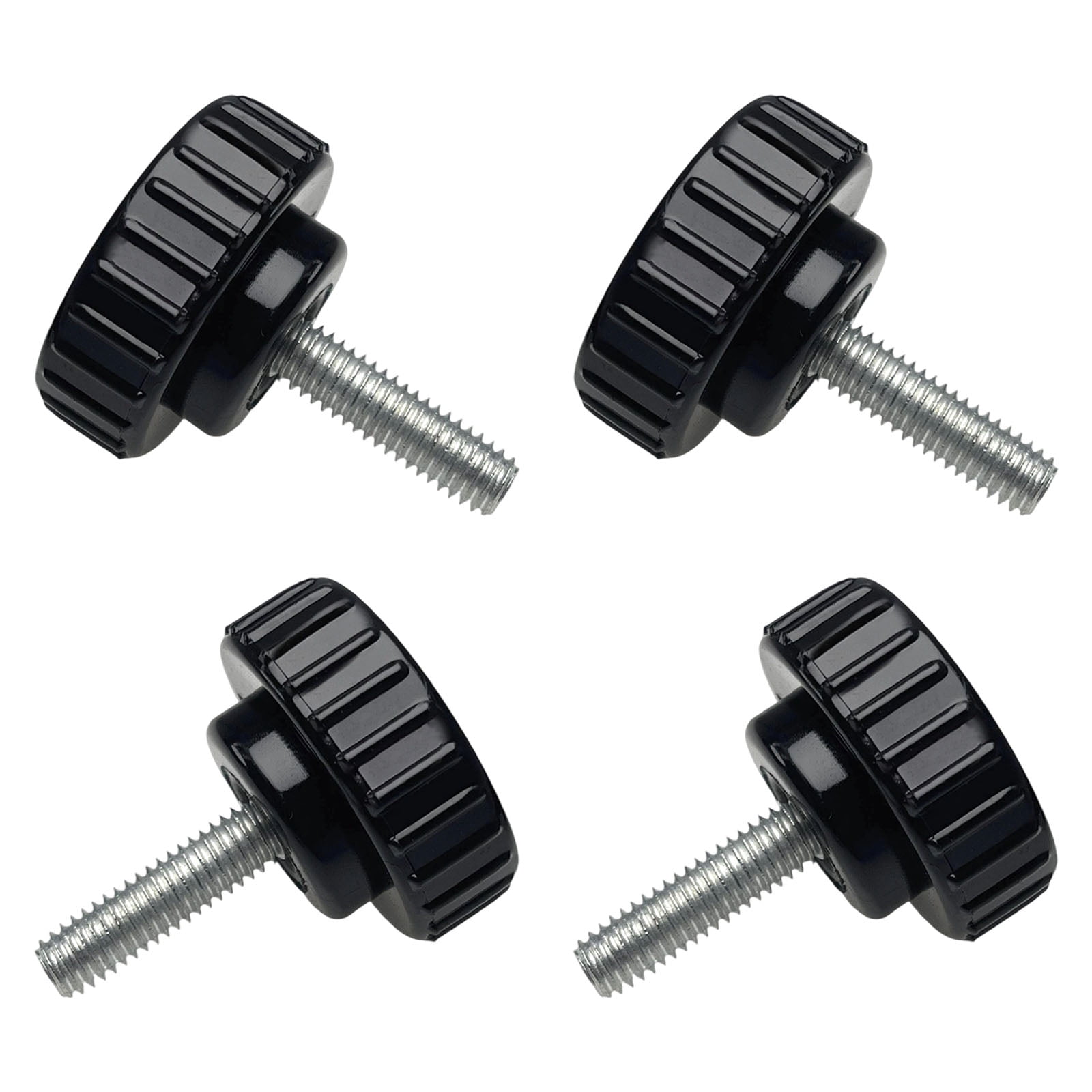 4Pcs Plastic Tighten Bolt Nut Knob 6mm Thumb Screw Knob Round Head ...