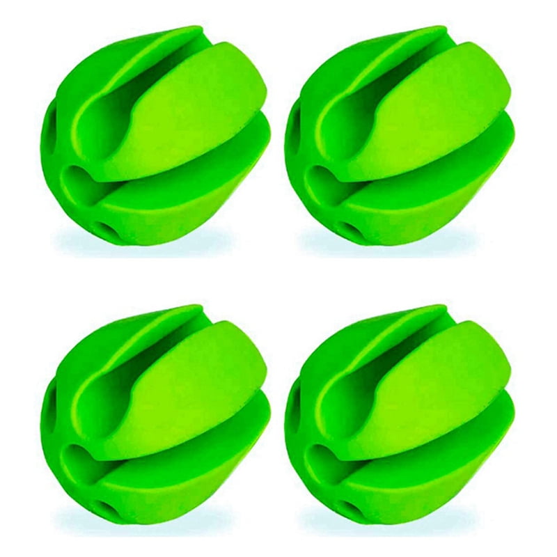 4Pcs Portable Fishing Rod Fixed Ball, TPE Fishing Rod Clamp Silicone ...