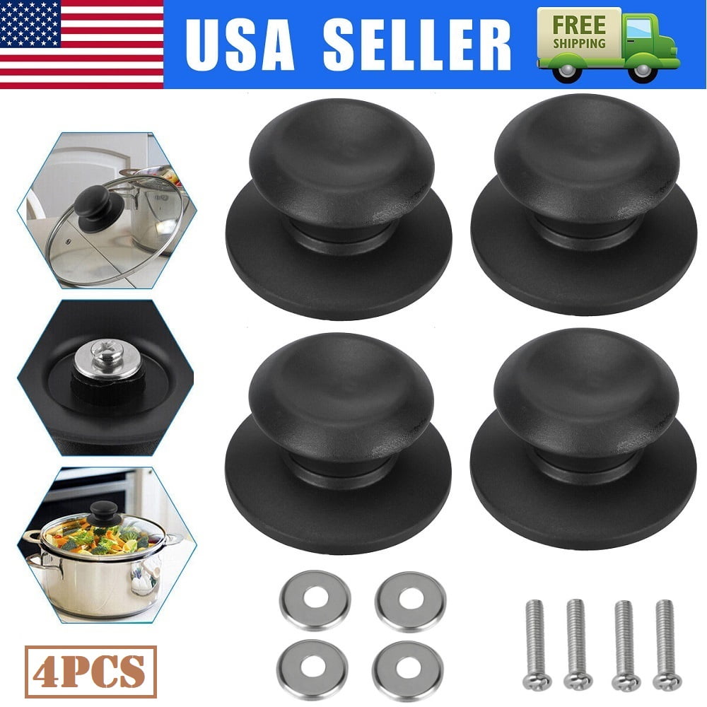4Pcs Pot Lid Knob Replacement Silicone Universal Pan Lid Holding ...