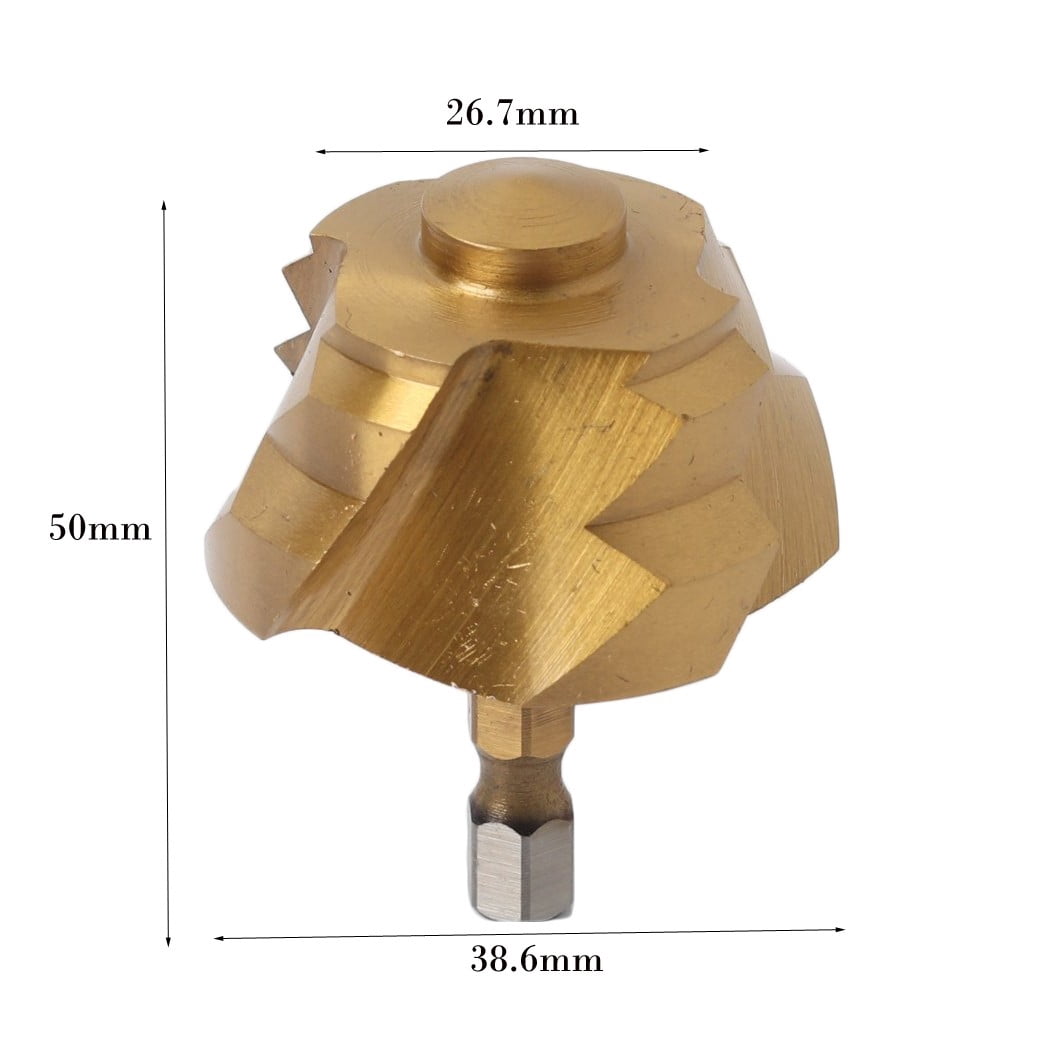 4Pcs Ppr Lifting Stepped Drill Bit Hexagon Shank Water Pipe Connection ...