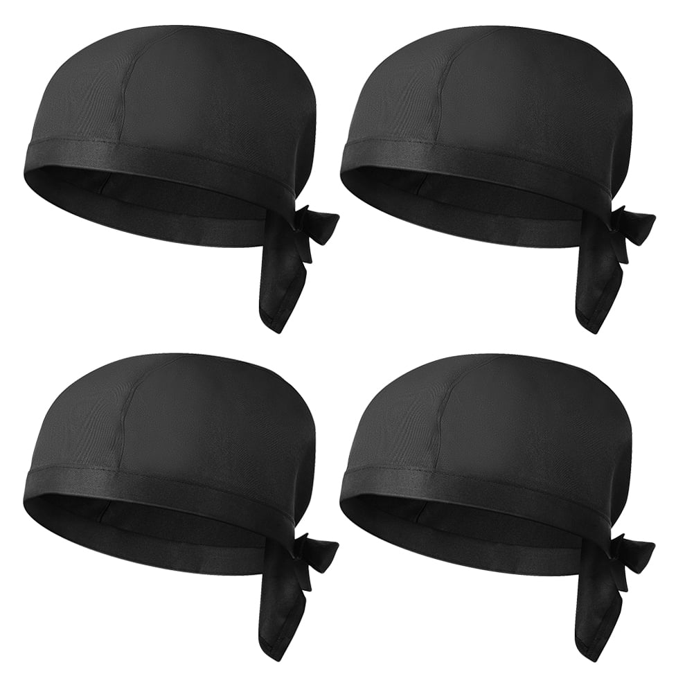 4Pcs Practical Chef Hats Unisex Waiter Hats Restaurant Kitchen Working ...