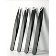 4Pcs Precision Eyebrow Tweezers Set - Professional Stainless Steel ...