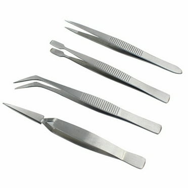 Precision Anti-Static Stainless Steel 9 in 1 Tweezers Kit Set For ...