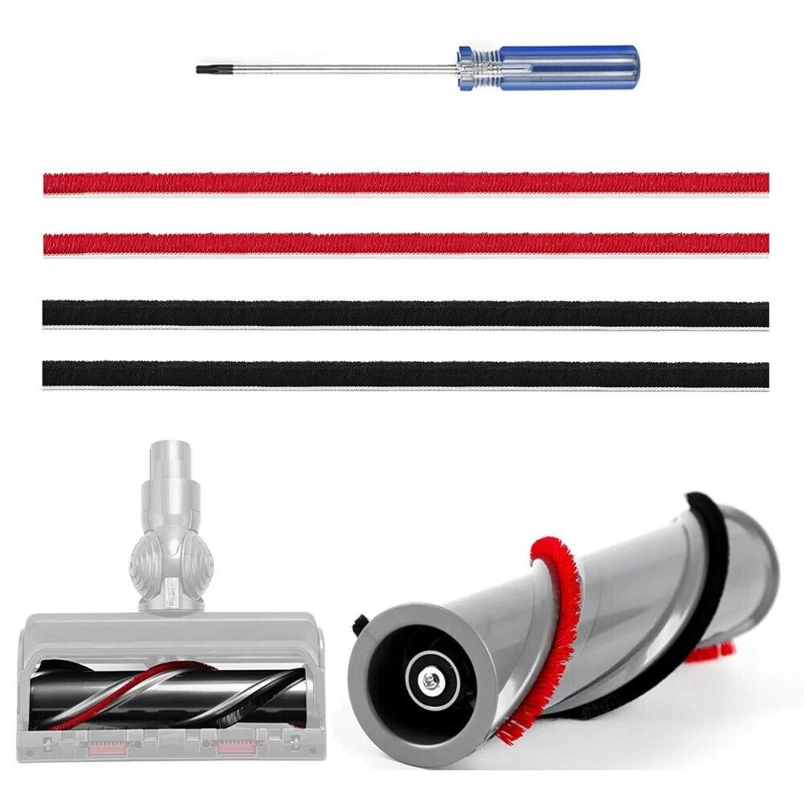 4Pcs Premium Plush Strips for V6 V7 V8 V10 Vacuum Cleaner Suction ...