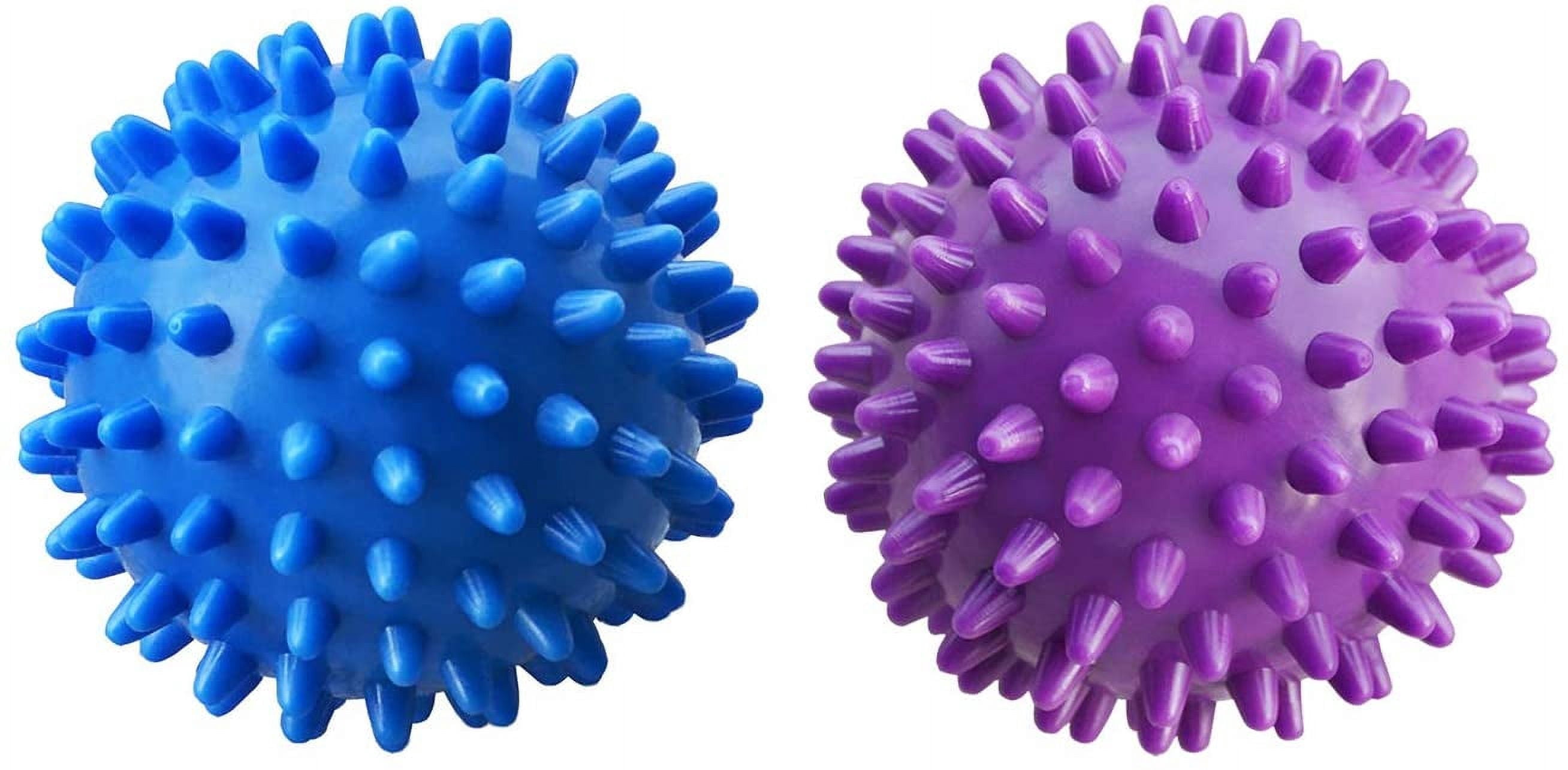 4Pcs Professional Foot Massage Balls Set - Spiky Roller for Deep Tissue ...