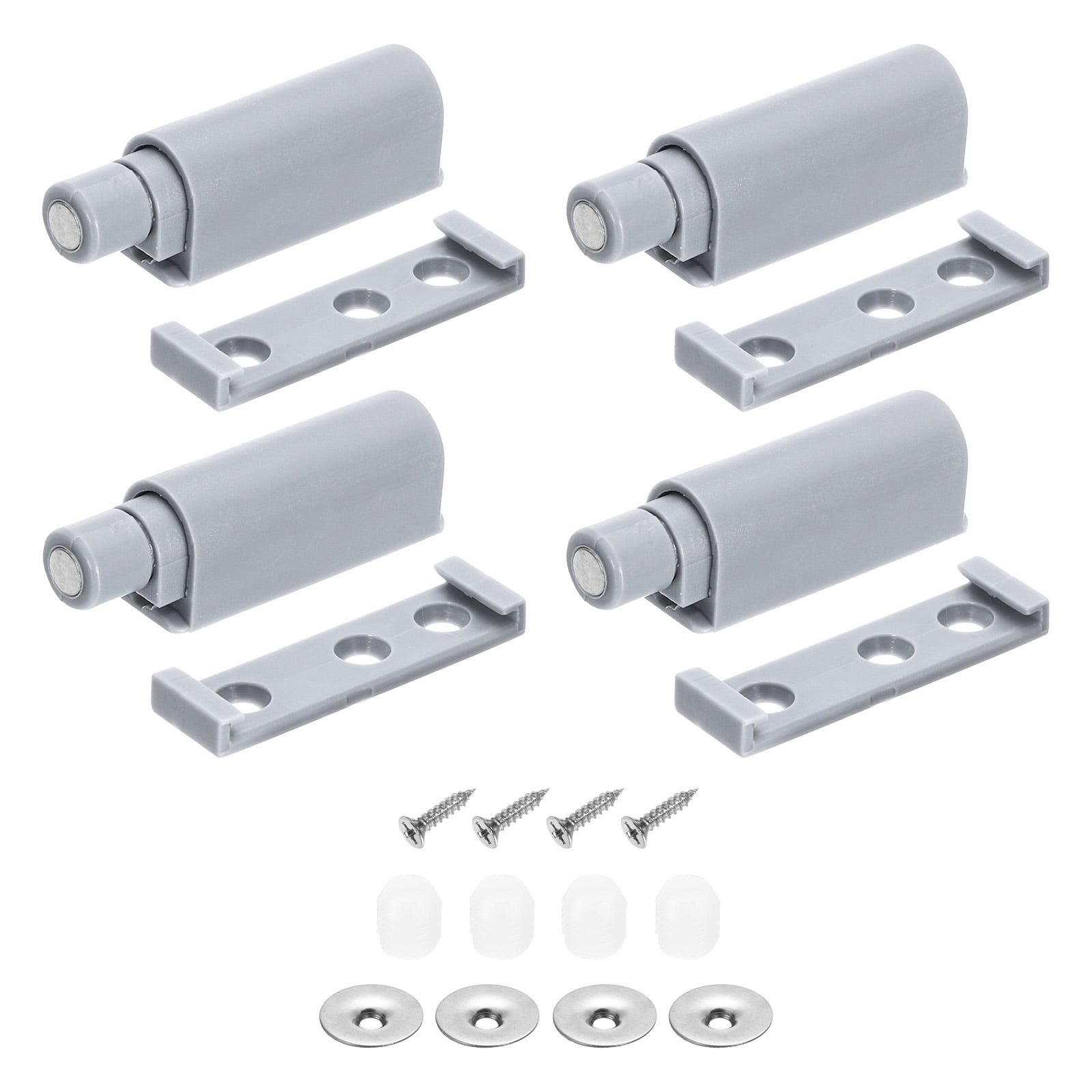 4Pcs Push Open Door Latch, Magnetic Push Latches, Magnetic Latches ...