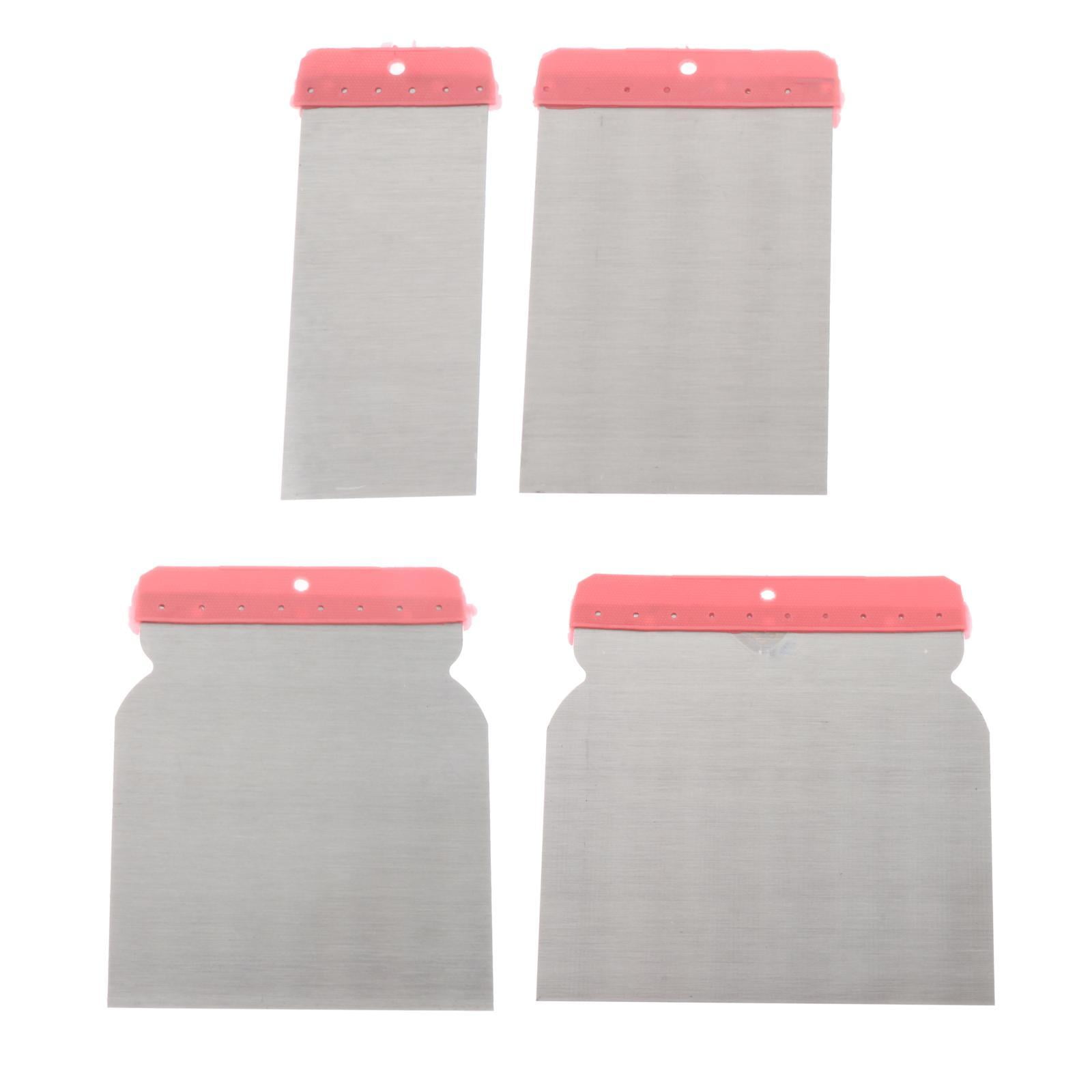 4Pcs Putty Wall and Paint Scraper Applying Putty Plaster Cement ...