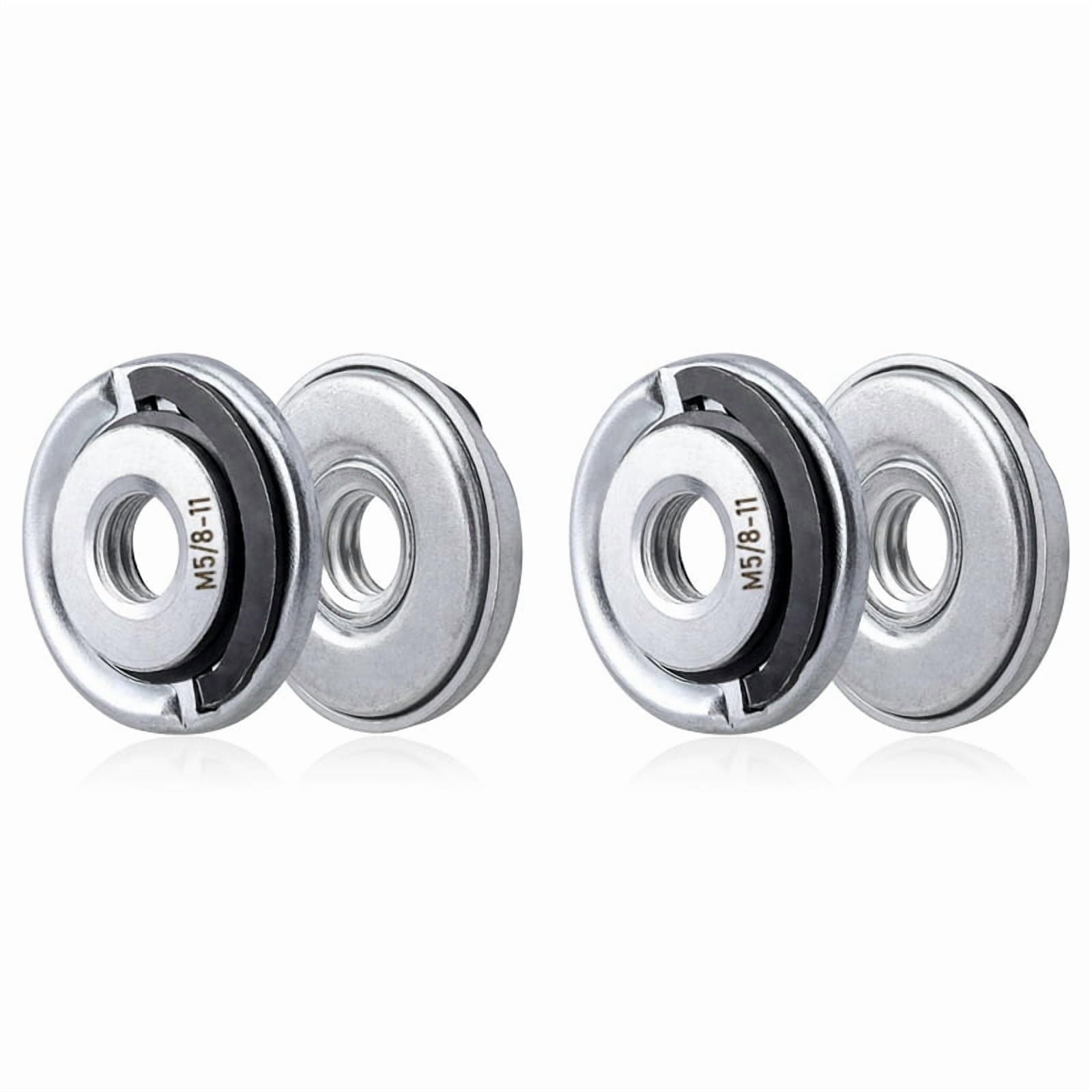 NEW 4Pcs Quick Change Angle Grinder Flange Nuts 5/8-11 Nut Replacement ...
