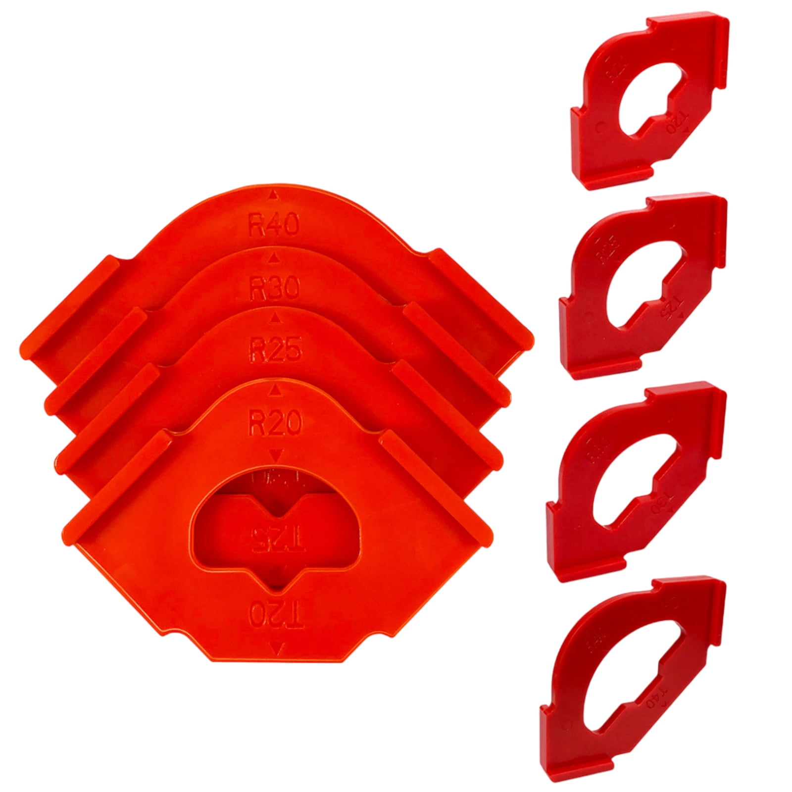 4Pcs Quick Positioning Router Templates Router Templates Set Positioner ...