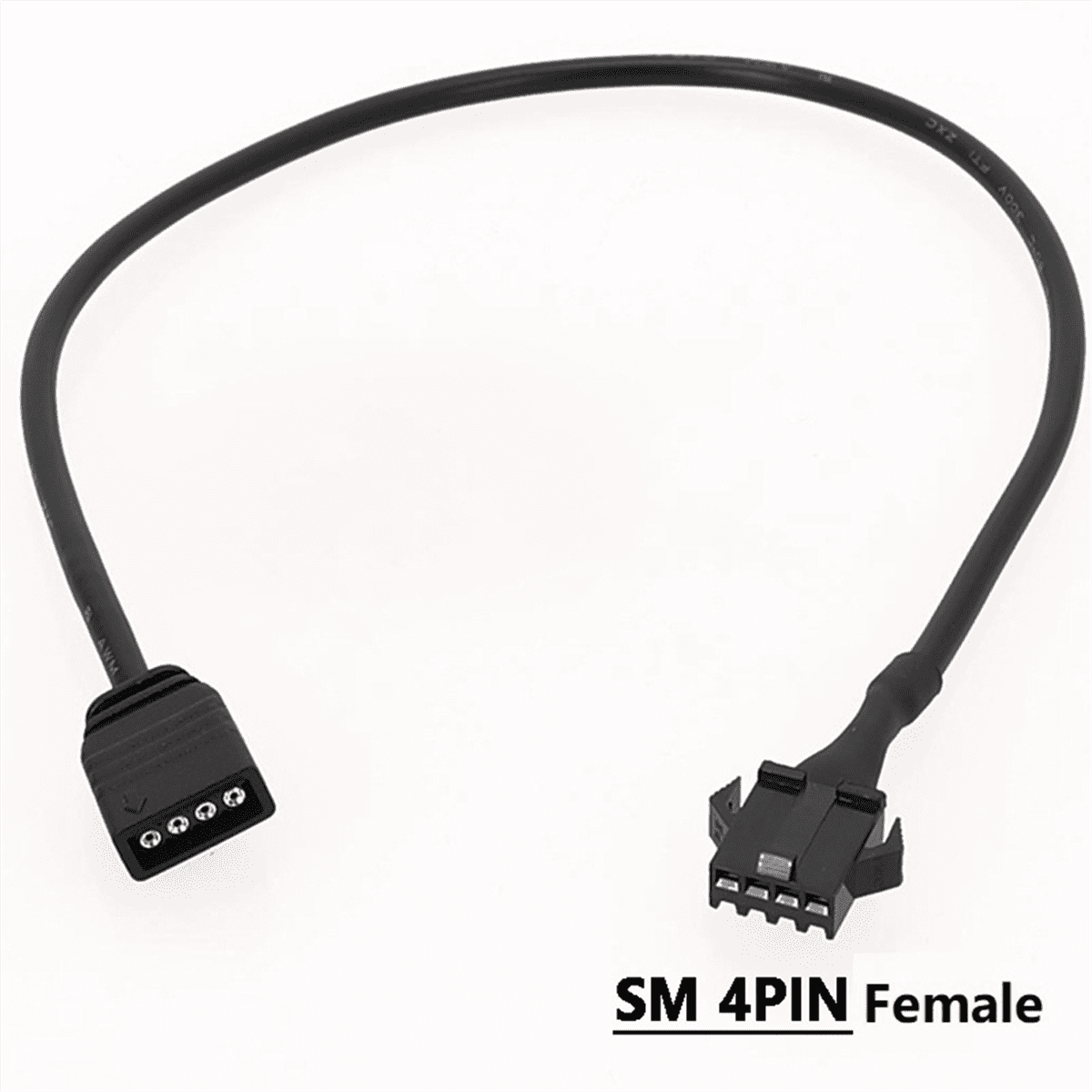 4Pcs RGB Extension Cable 12V 4 Pin to SM 4Pin Female ARGB Connector Adapter Cable for A2543 ...