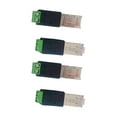 4Pcs RJ45 Male to 485 Connector Splitters Replacement Screw Terminals ...