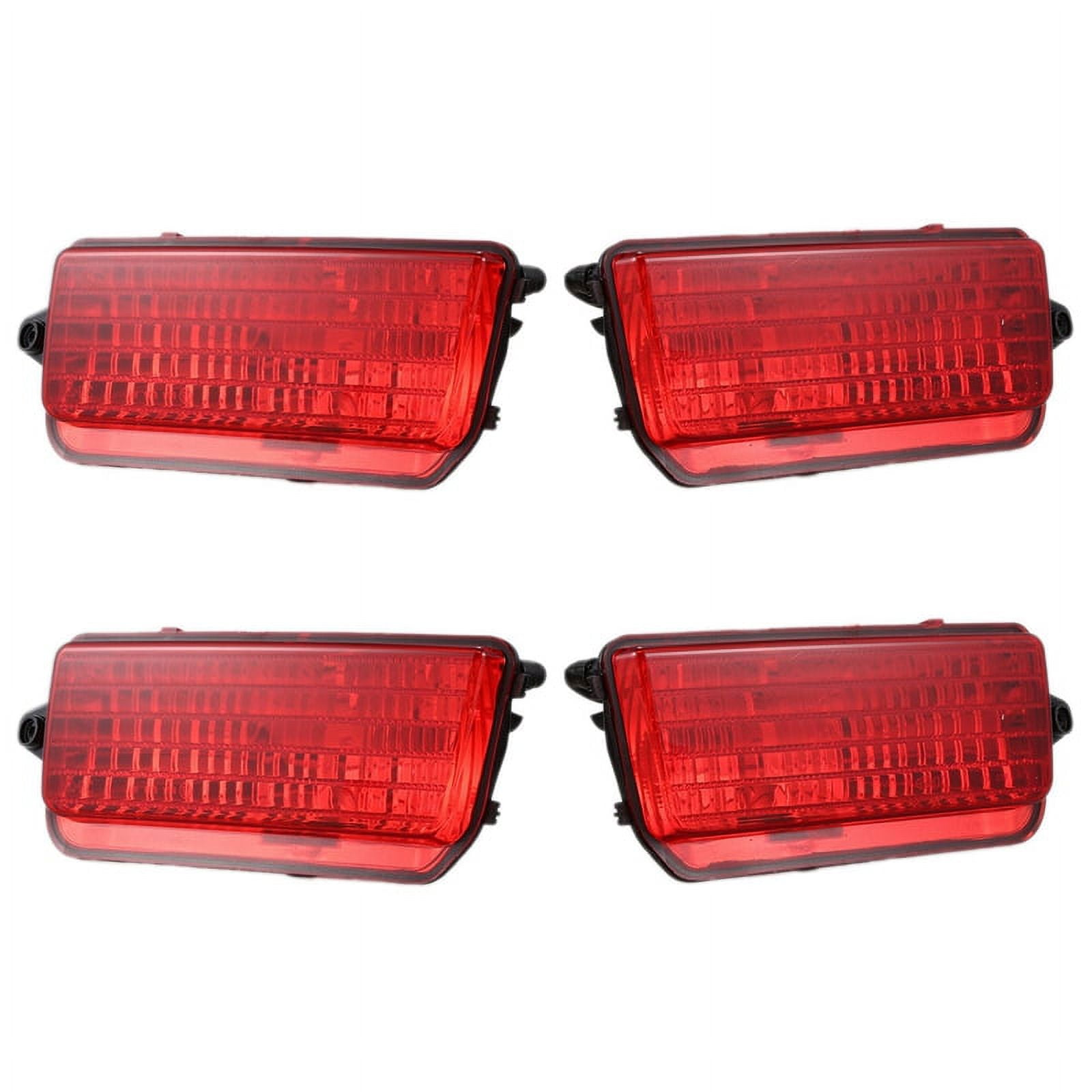 4Pcs Rear Tail Lamp Bumper Fog Lights Driving Lamps 55156102AA ...