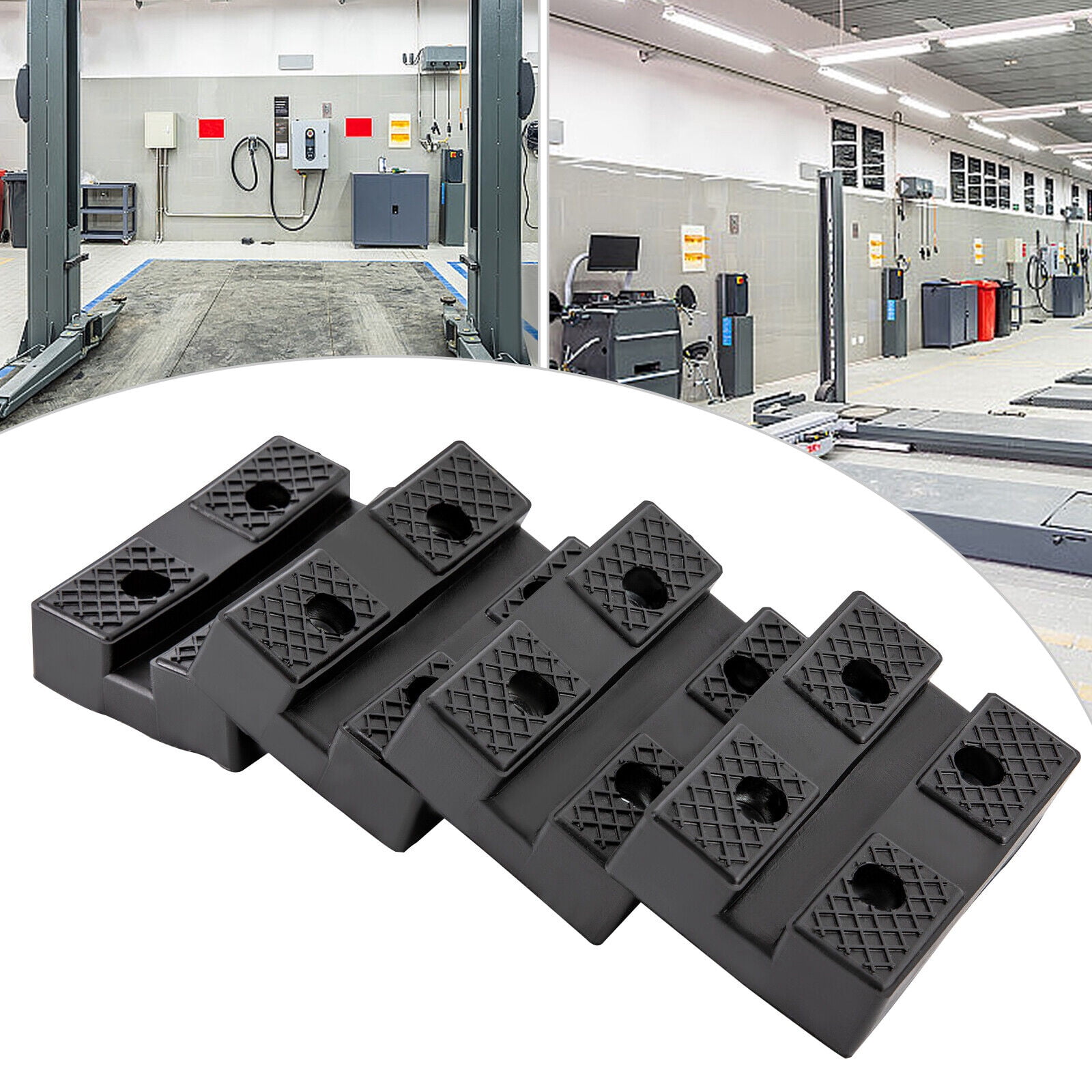 4Pcs Rectangular Rubber Arm Pads Lift Pad Auto Lift Car Truck Hoist ...