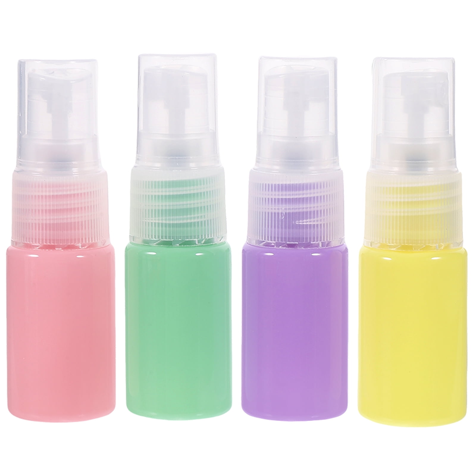 4Pcs Refillable Perfume Spray Bottles Cosmetics Bottles Empty Plastic ...