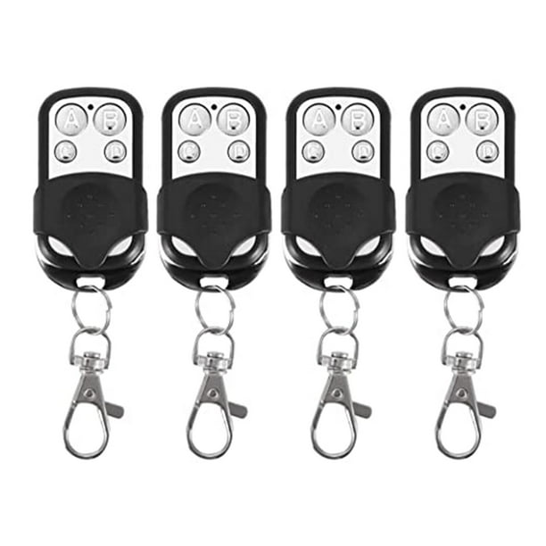 4Pcs Remote Control Key Fobs One-click Theft Against 4 Buttons Simple ...