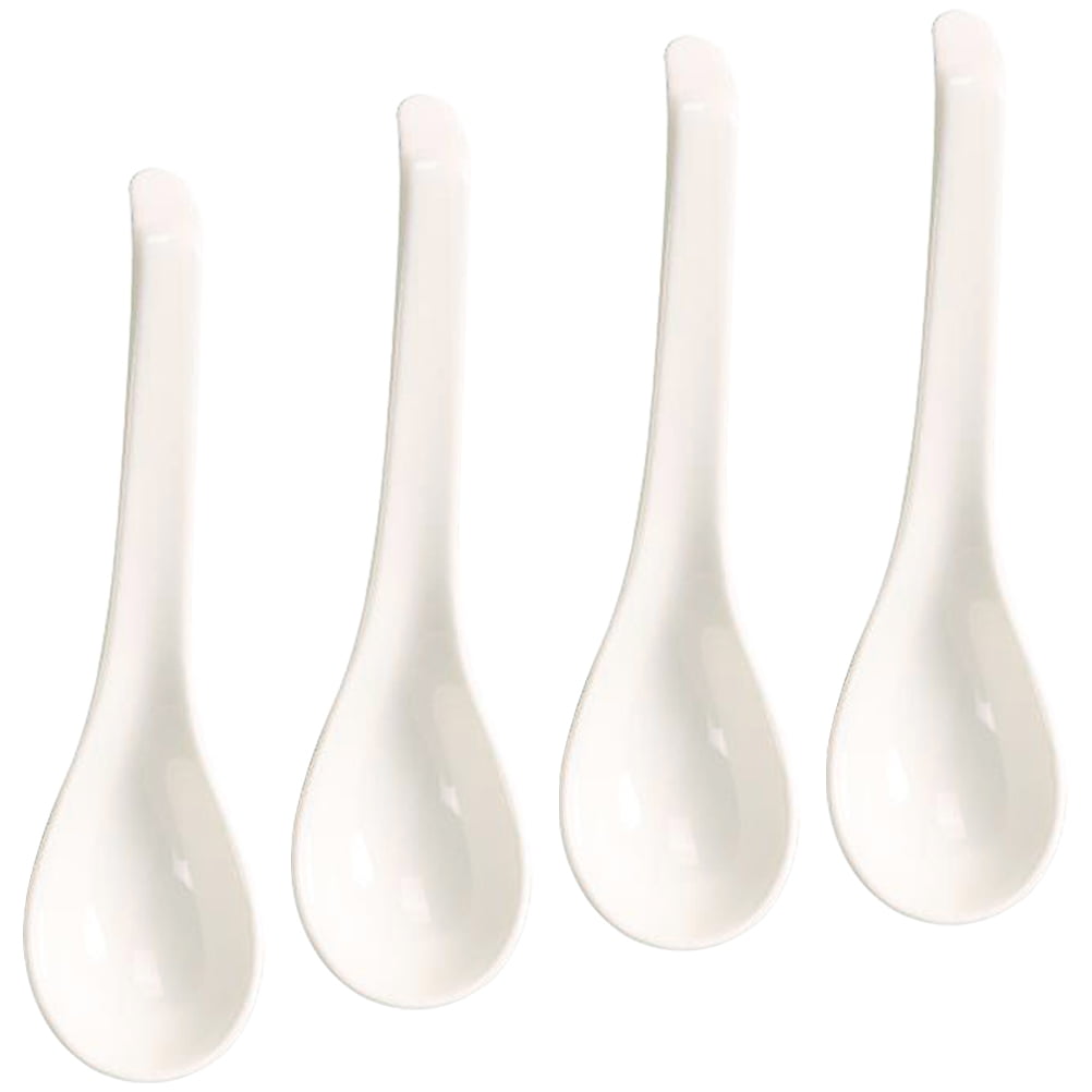 4pcs Replaceable Spoons Multi Function Soup Spoons Household Food