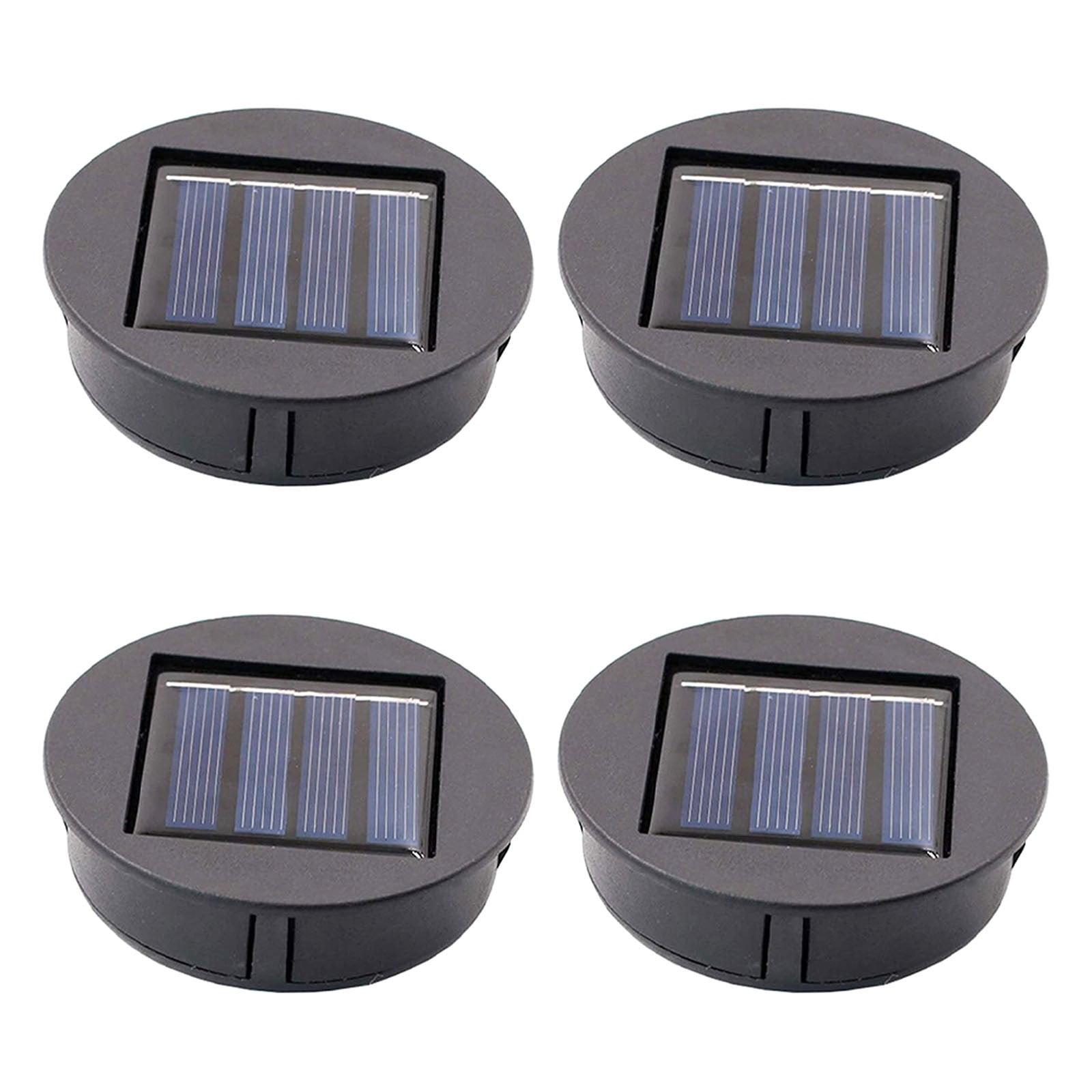 4Pcs Replacement Solar Light Tops Outdoor Hanging Lantern Light Solar ...