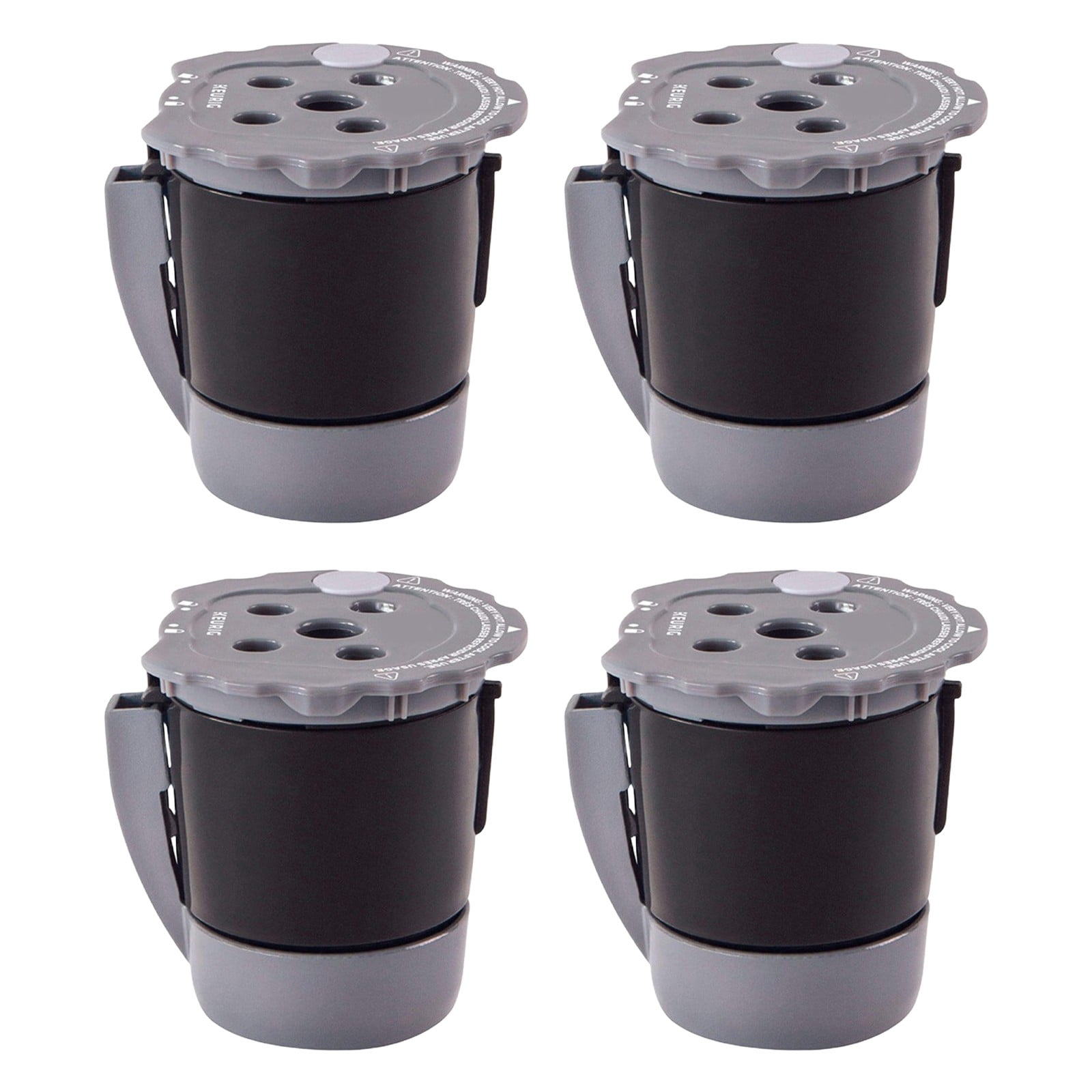 4Pcs Reusable Coffee Filters for Single Cup Machines - Eco-Friendly ...