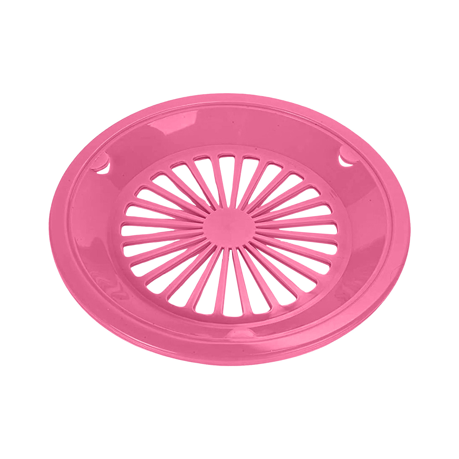 4Pcs Reusable Plastic Paper Plate Holders Round Paper Plate Trays ...