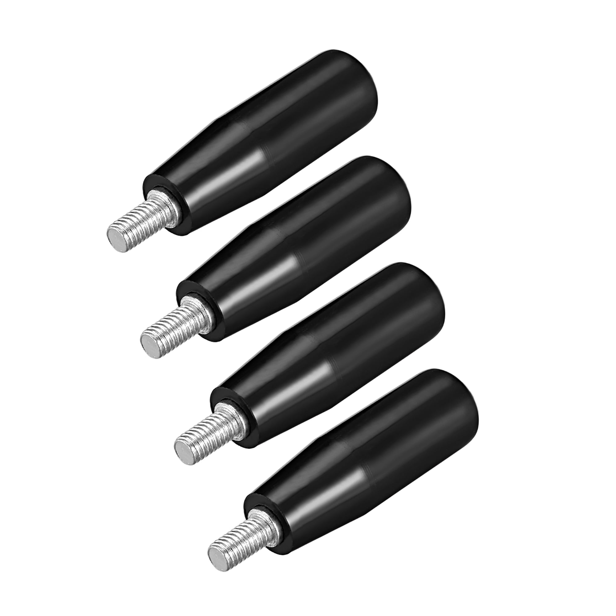 4Pcs Revolving Handwheel Machine Handle M6 Male Threaded Stem - Walmart.com