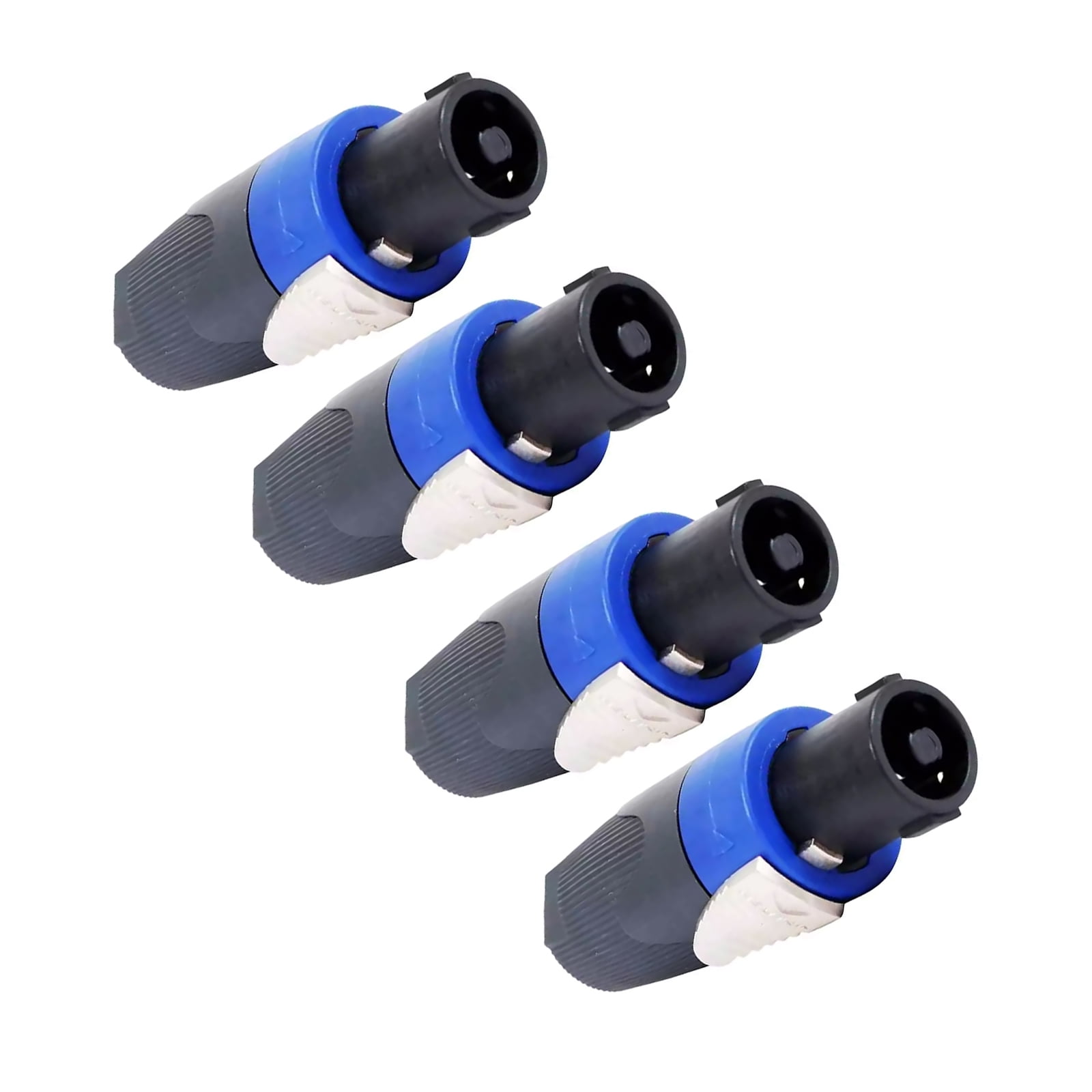 4Pcs Robust Cable Plugs Integrated Strain Relief, for Versatile Cable ...