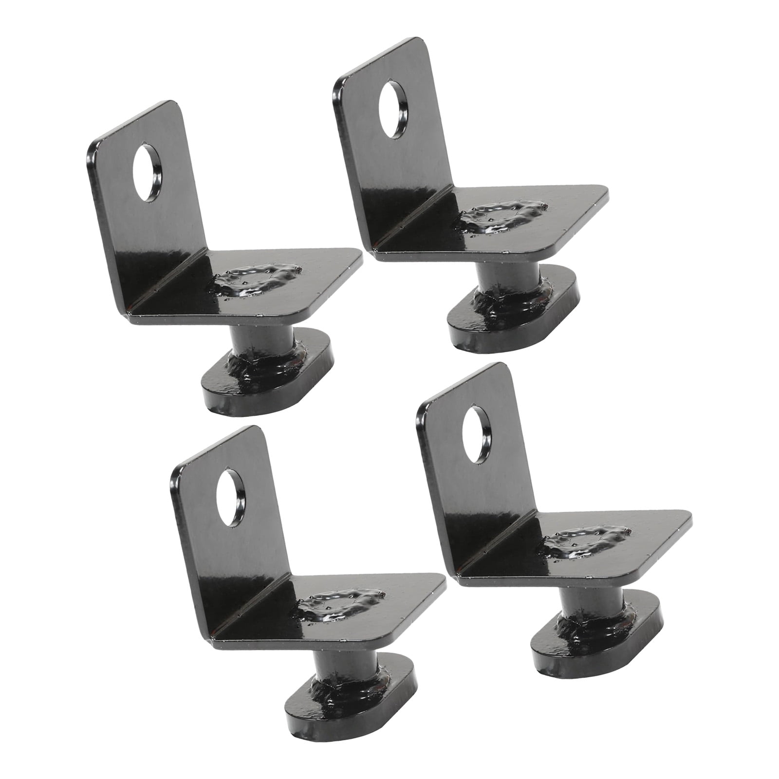 4Pcs Robust Carbon Steel Container Anchors and Tie Downs Featuring Side ...