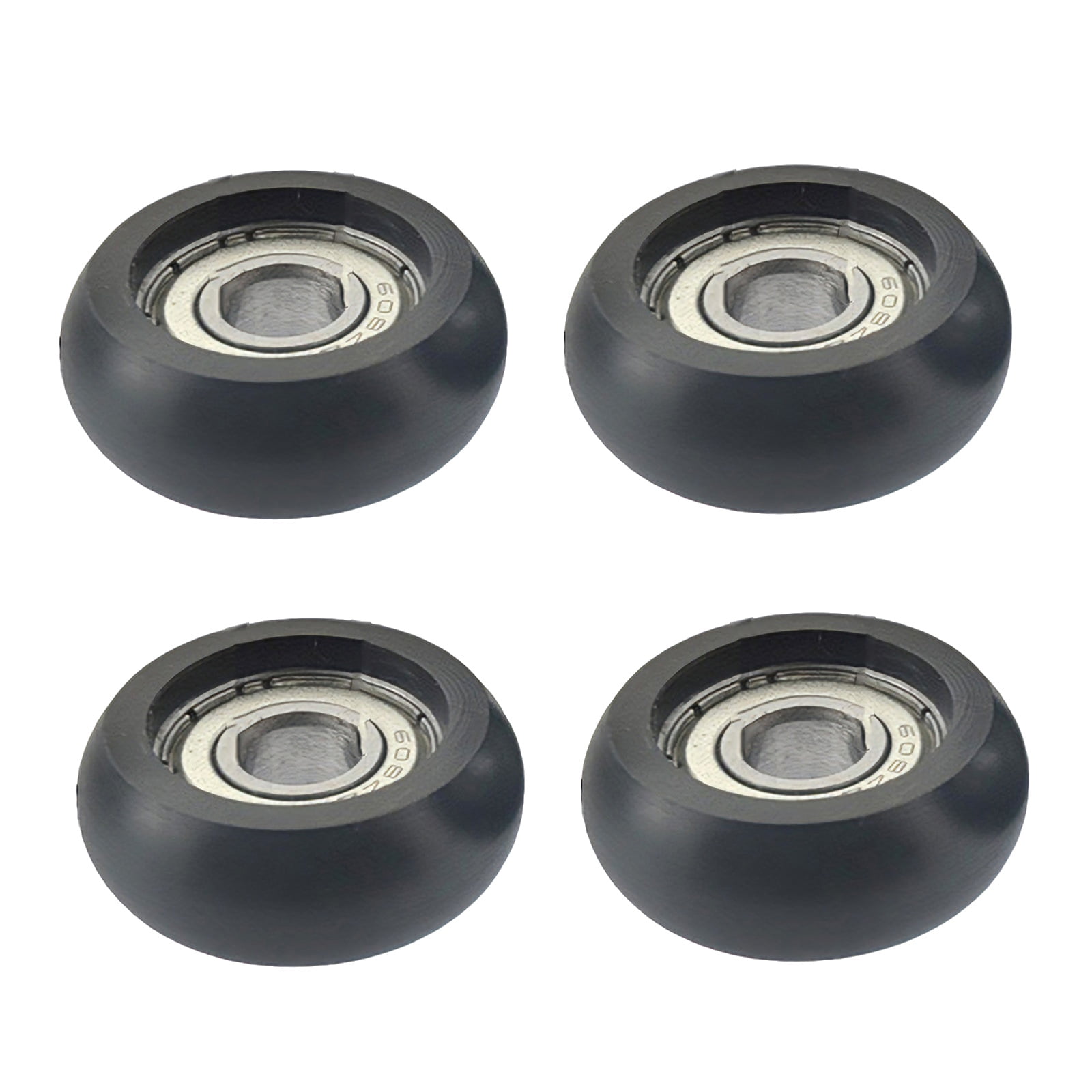 4Pcs Roller Wheels Long Lasting Sliding Bearing Wheel Pulleys for Gym ...