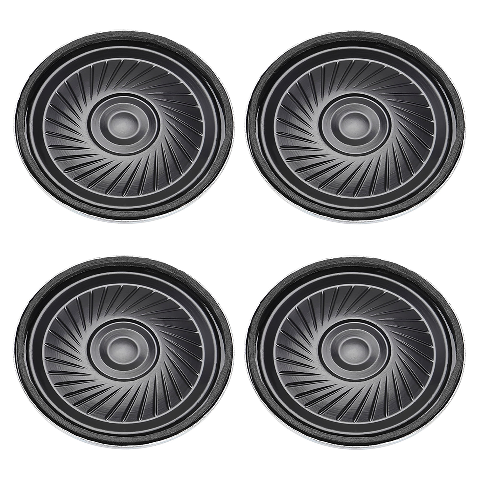 4Pcs Round Internal Magnet Speaker Loudspeaker 8 Ohm 2W 40mm Dia Metal ...