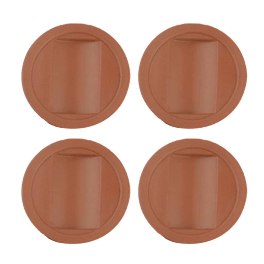 4Pcs Rubber Bed Frame Stopper Furniture Wheel Stopper Nonslip Fixed ...