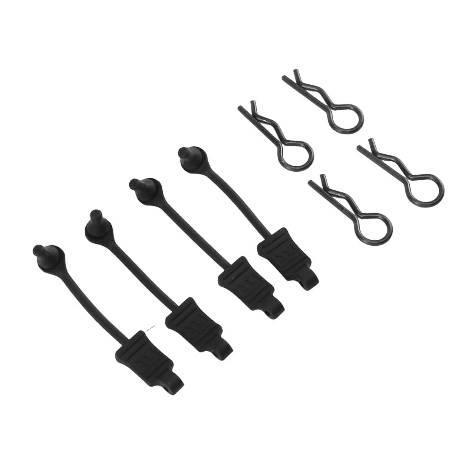 4Pcs Rubber Body Clip Retainer Shell Fixed Buckle Lock AR390178 for 1/7 ...