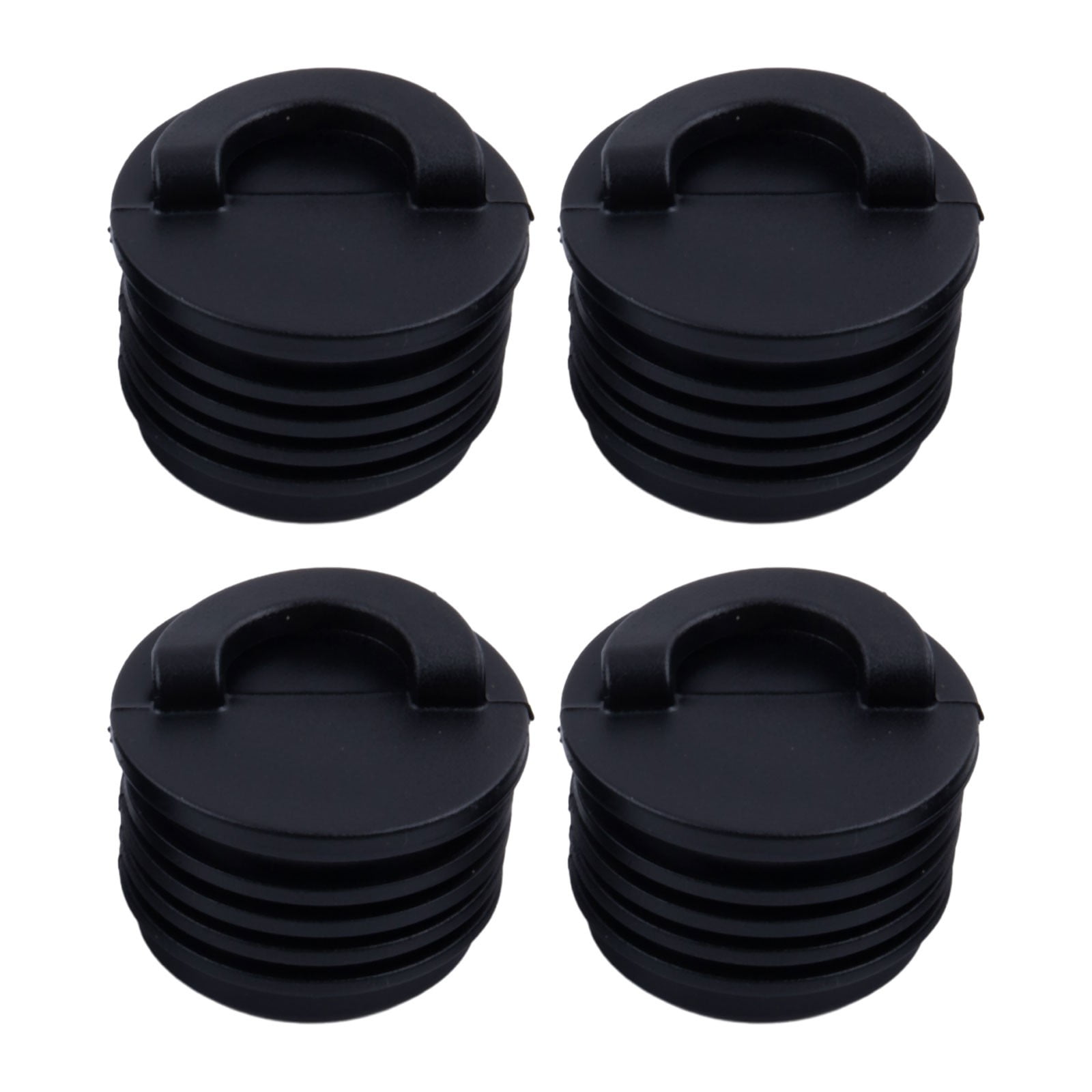 4Pcs Rubber Kayak Marine Boat Scupper Stopper Drain Holes Plugs Rafting ...
