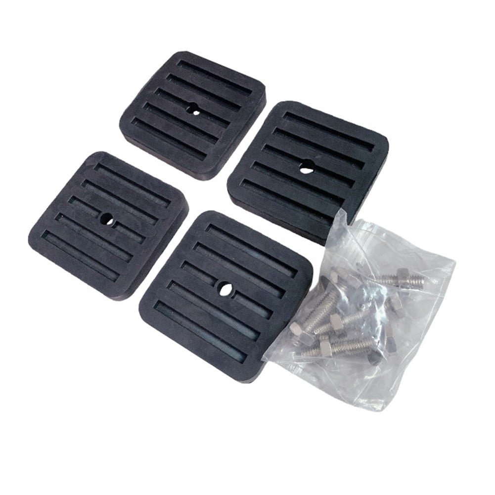 4Pcs Rubber Mount Shock Absorption Anti Slip Wear Anti Vibration Pad ...
