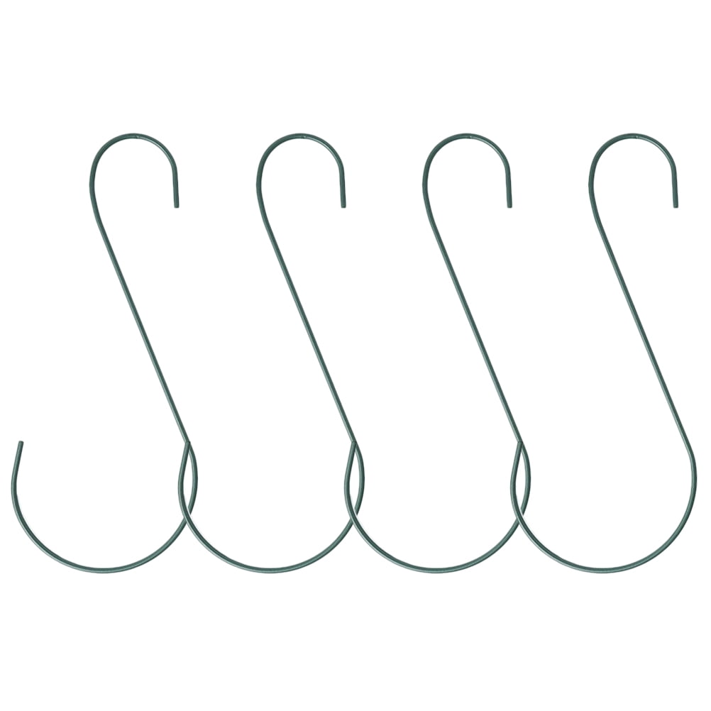 4Pcs S Shaped Garden Hook Heavy Duty Bird Feeder Hook Tree Branch ...