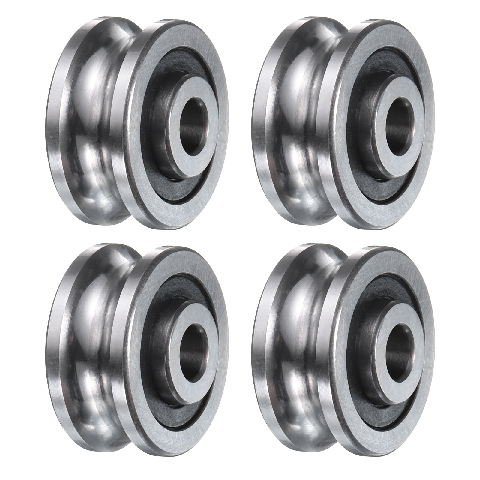 4Pcs SG20 Deep U Groove Ball Track Guide Bearing 6mmx24mmx12.7mm ...