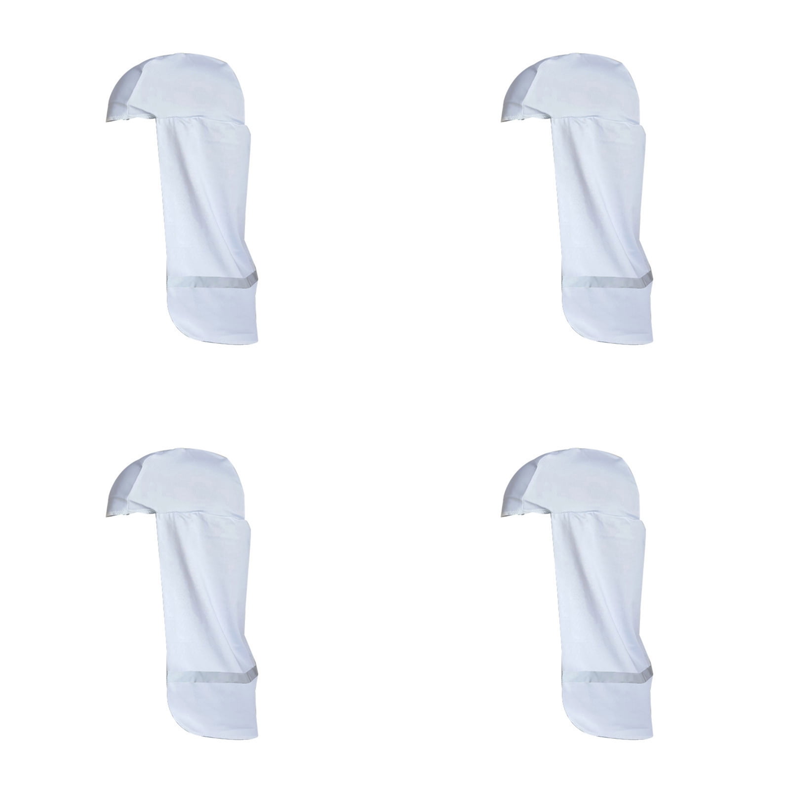 4Pcs Safety Liners Sun Shade Protective Neck Cover Reflective Elastic ...