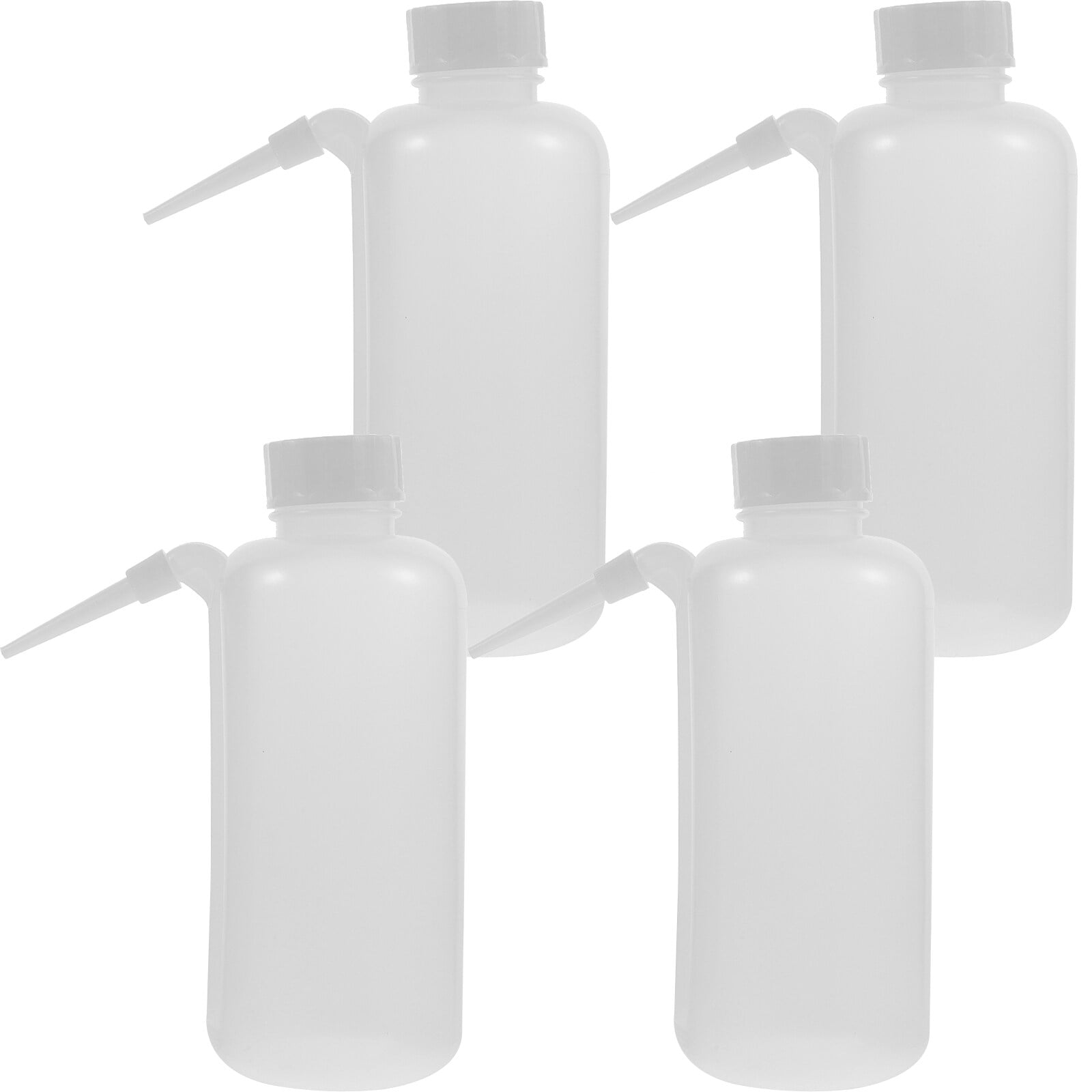 4Pcs Safety Wash Bottles Plastic Squeeze Bottles PE Squirt Bottles ...