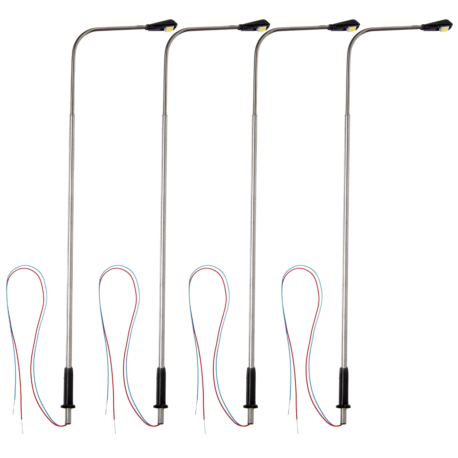 4Pcs Sand Table Streetlamp Model Building Models Light Model Street ...