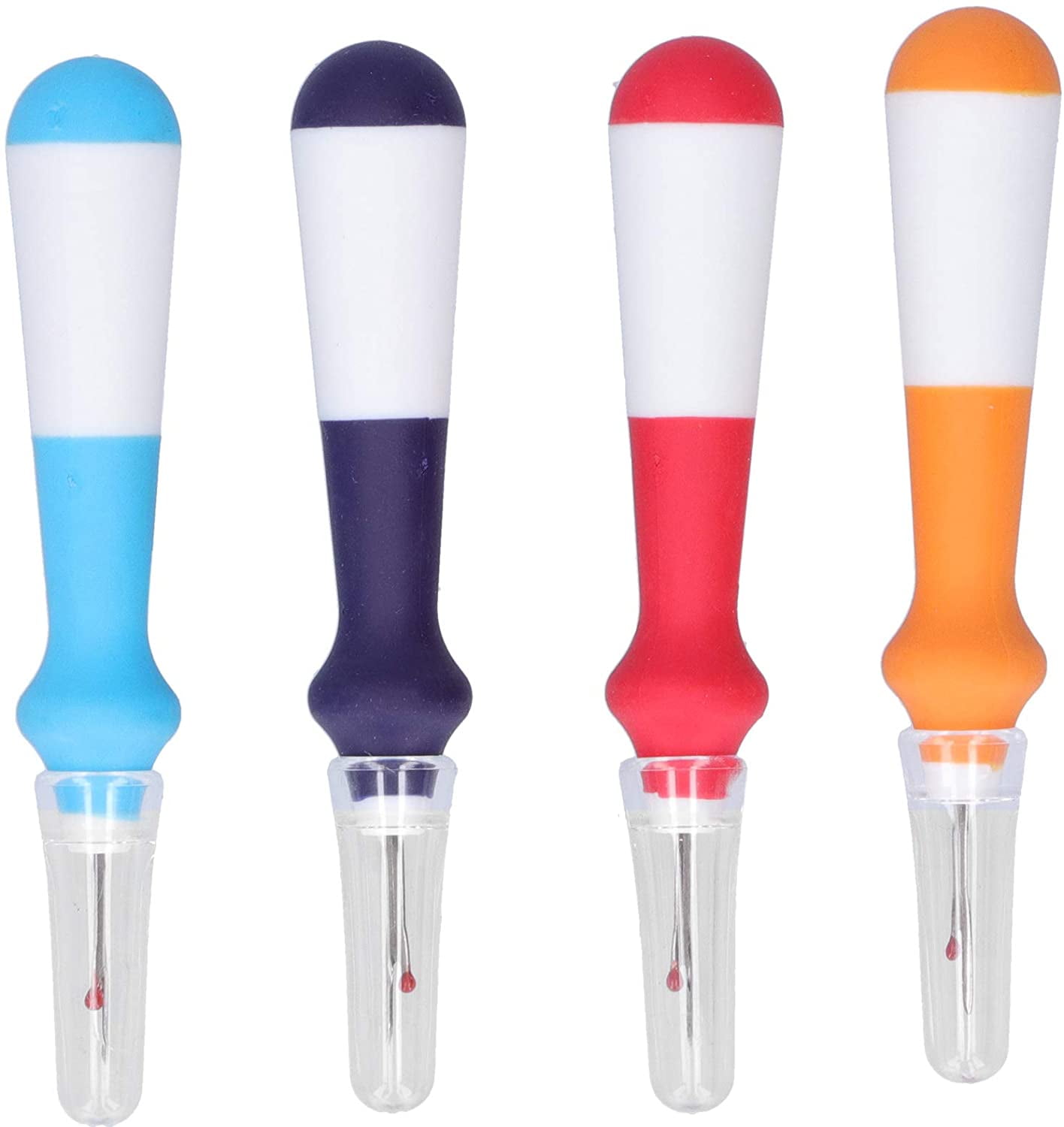 4Pcs Seam Ripper Set Hand Sewing Cross Stitch DIY Tool Color Rubber ...
