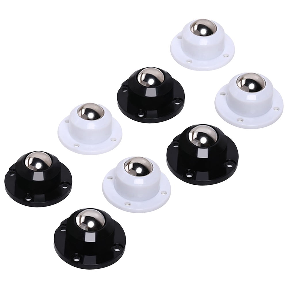 4Pcs Self Adhesive Caster Mini Swivel Wheels Stainless Steel Wheel ...