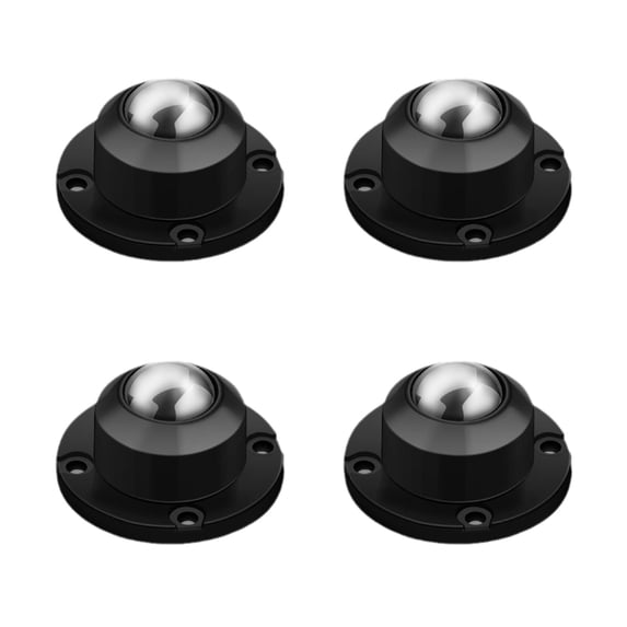 4Pcs Self-Adhesive Caster Wheels, Mini Swivel 360 Rotation Heavy Duty ...