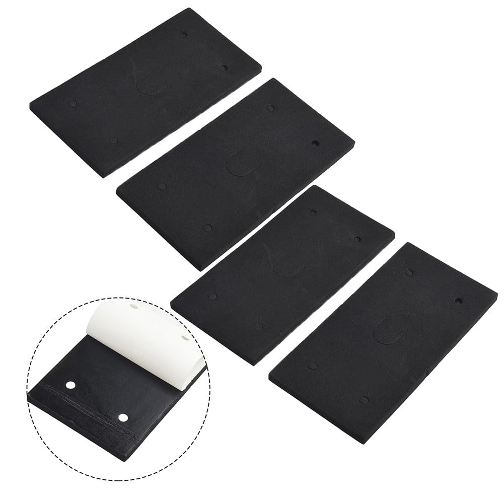 4Pcs Self-Adhesive Foam Replacement Sander Polishing Backing Pad 4 Hole ...