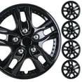 4Pcs/Set 12" Hubcaps Wheel Rims Cover Compatible with Steel Wheels Snap ...